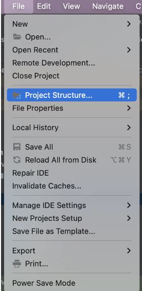 IntelliJ JDK 버전 바꾸기 m1 macOS