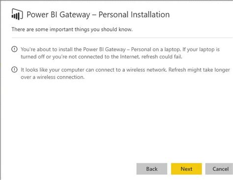 Personal Gateway Offline Microsoft Fabric Community