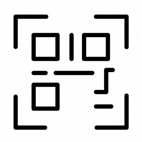Qr Scanner Barcode Digital Technology Scanning Qr Code Reader Data Icon Download On