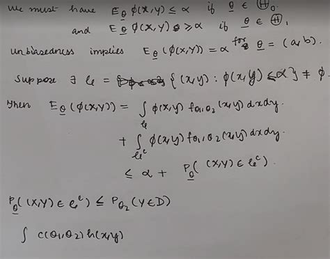 Hypothesis Testing Involving Two Parameters In A 2 Parameter