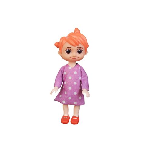Toy Doll 15cm Cocomelon Jj Dress Up Mini Silicone Doll Small Doll Toy