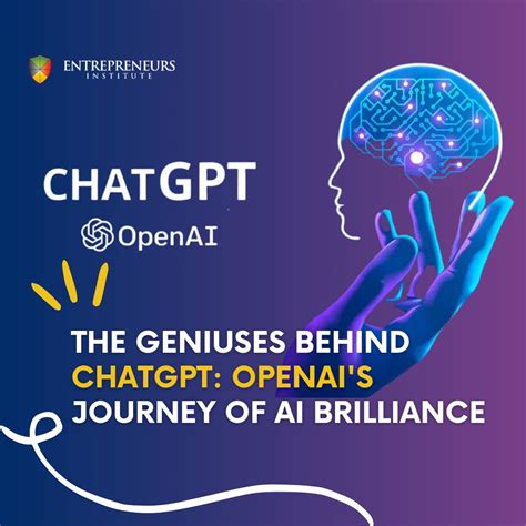 Entrepreneurs Institute On Linkedin Openai Aiinnovation Chatgpt Artificialintelligence