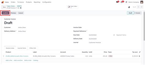 How To Manage Sales Receipts Inside The Odoo 17