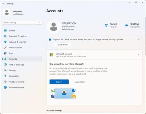 消息称微软 Windows 11“设置”将展示 Microsoft 365 广告 天津睿斯福得it外包服务公司