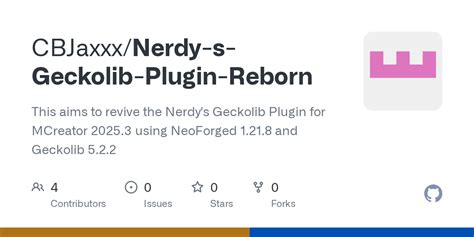 Nerdy S Geckolib Plugin Reborn Gradlew Bat At CBJaxx CBJaxxx Nerdy S Geckolib Plugin Reborn