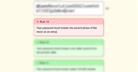 Password Game Rule 13 Current Phase Of The Moon Emoji Solution Gamerevolution