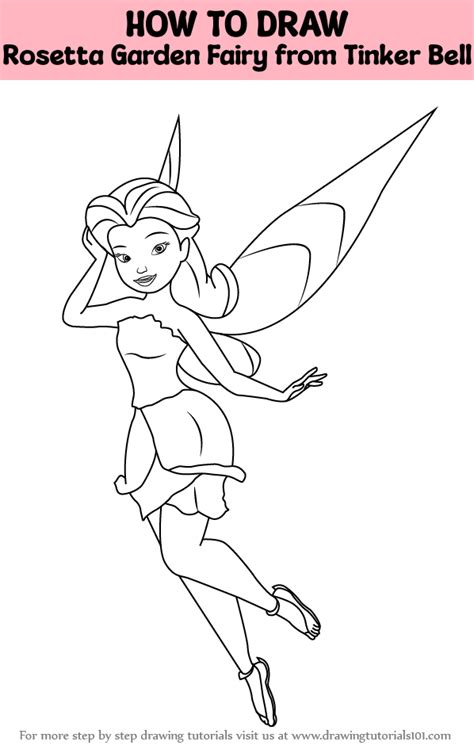 Rosetta Tinkerbell Coloring Pages 2025