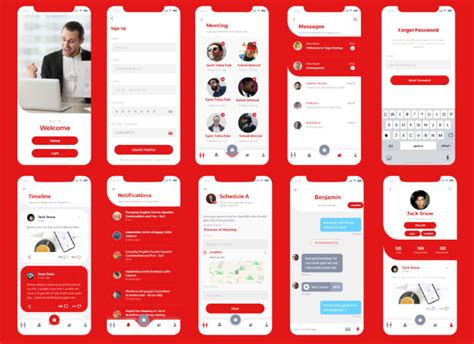 Design Modern Mobile App Ui Prototype And Wireframe By Sohailahmad Fiverr