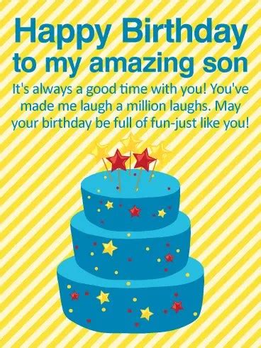 164 Greatest Happy Birthday Son Wishes Exclusive And Intense Bayart