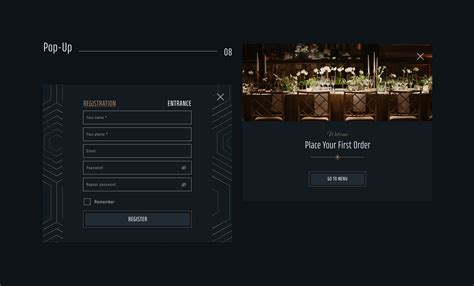 Restaurant Uiux Design On Behance