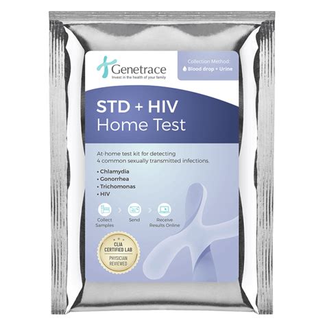 Chlamydia And Gonorrhea Test At Home Std Test Kit