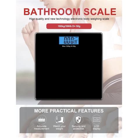 Digital Body Weighing Scale Temperature Fat Scales Weighing Machine Health And Nutrition Health