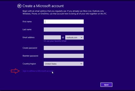How To Install Windows Or With Local Account Skip Microsoft Account Password Recovery