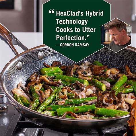 Hexclad By Gordon Ramsay Wok 30cm Hybrid Glassoginteriorno