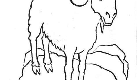 Coloriage Chevre Monsieur Seguin Dessins De Coloriage Chvre Imprimer Danieguto