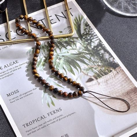 Natural Gemstone Phone Strap Mindfulsouls