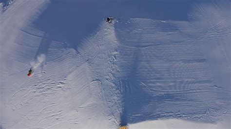 Skier Falls And Slides On Snow While Attempting Spin Jukin Licensing