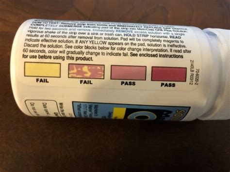 Metrex Metricide Opa Plus 100 Solution Test Strips Qty 2 Bottles 10 602 For Sale Online Ebay