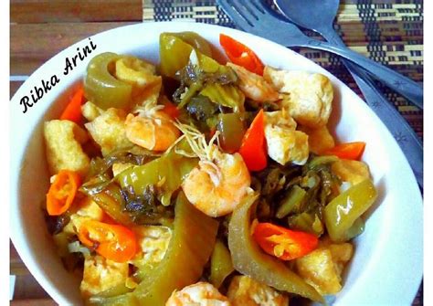 Resep Sawi Asin Resep Sayur Sawi Asin Dapuemak
