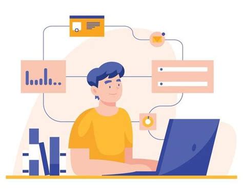 Man Computer Technology Vector Art Icons And Graphics For Free Download