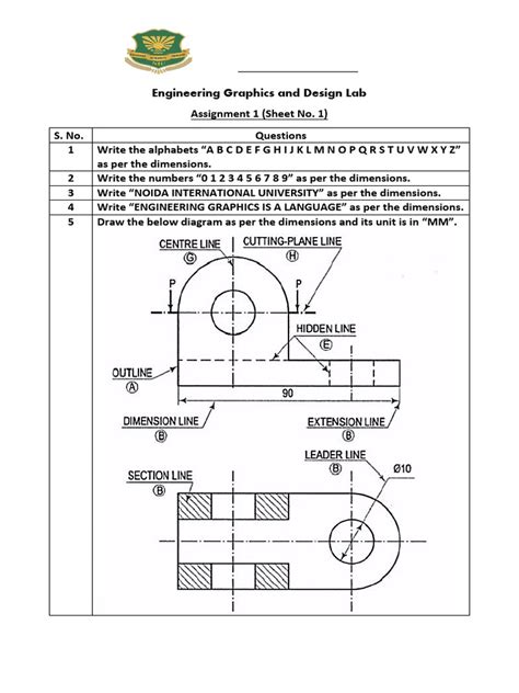 Egd Assignment 1 Sheet 1 Pdf