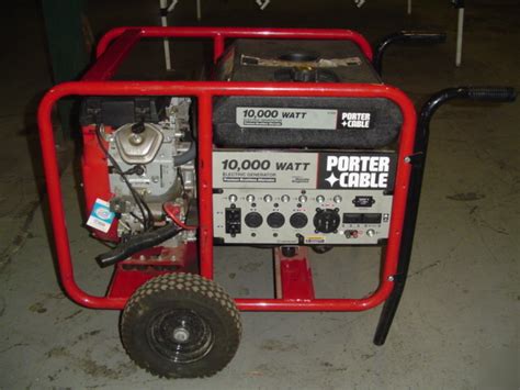 Porter Cable 10000 Watt Generator H1000 Honda Engine
