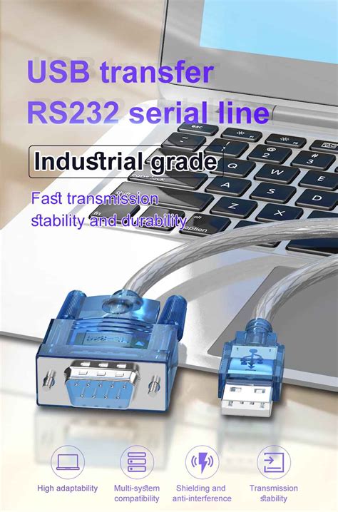 USB To RS232 Serial Line Stable Secure Cable DB9 COM Port Serial PDA 9 Pin DB9 Converter Adapter