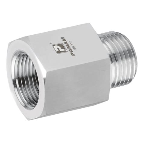 Male X Female Straight Adaptor Bspp X Bspp Bspp Male 14 X 34