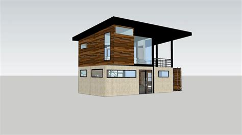 Shipping Container Home 1st Attempt At Sketchup 3d Warehouse