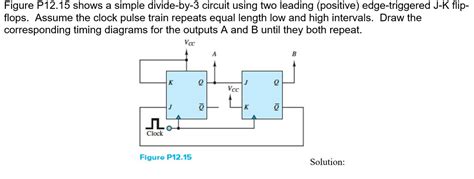 Solved Figure P1215 ﻿shows A Simple Divide By 3 ﻿circuit
