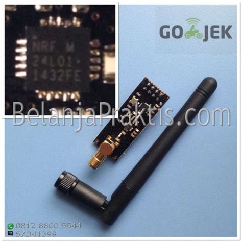Promo Nrf24l01 With Antenna Long Distance Wireless Module 2 4ghz Diskon 23 Di Seller Akurima