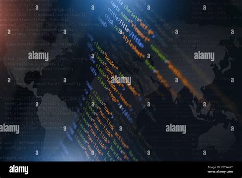 Html Front End Web Developing Programming Language For Website Coding