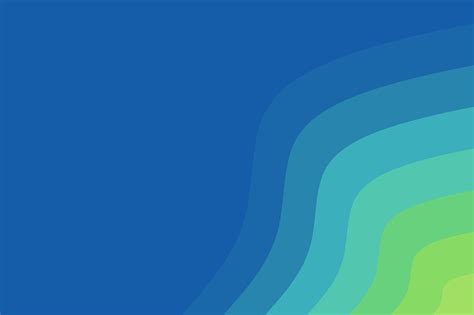 신선한 부드러운 녹색에서 진한 파란색 계층화된 그라데이션이 있는 물결 모양의 추상적인 배경 녹색에 대한 스톡 벡터 아트 및 기타 이미지 녹색 파란색 폭발 Istock