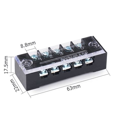 Chinese Direct Factory Tb Series Barrier Terminal Blocks With Ce Certificate Fixed Terminal