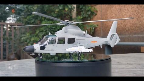 1 40 中国海军航空兵z 9d舰载直升机模型 中国海军 新浪新闻