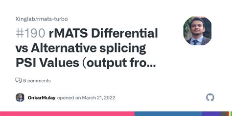 Rmats Differential Vs Alternative Splicing Psi Values Output From