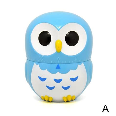 1pc Plastic Cute Owl Cartoon Kitchen Timers Cookin Grandado