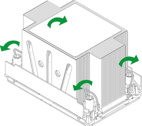 Superserver Sys 222h Tn Installing The Processor Heatsink Module