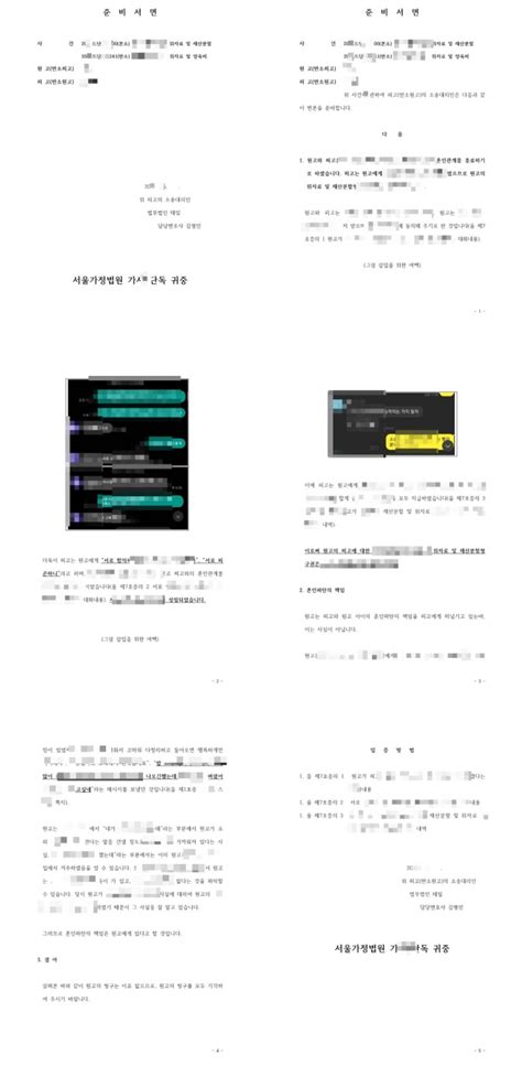 이혼 소장을 받은 후의 대처방법 로톡