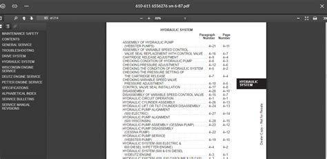 Service Manual Bobcat 610 611 Sms Ecuforce Truck