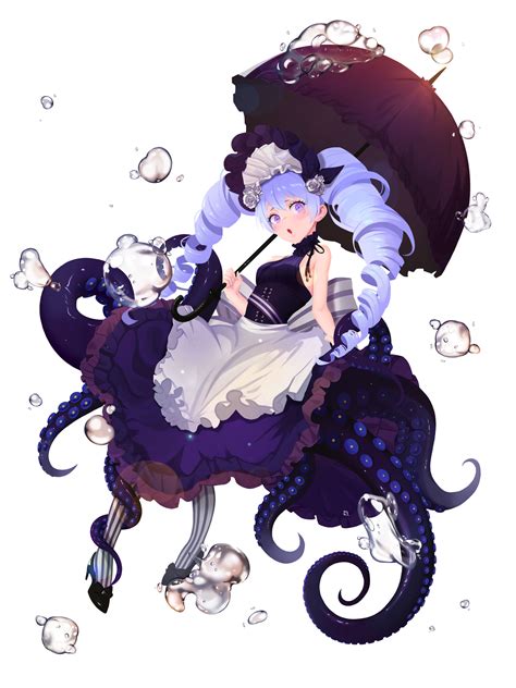 Octopus X Anime Girl