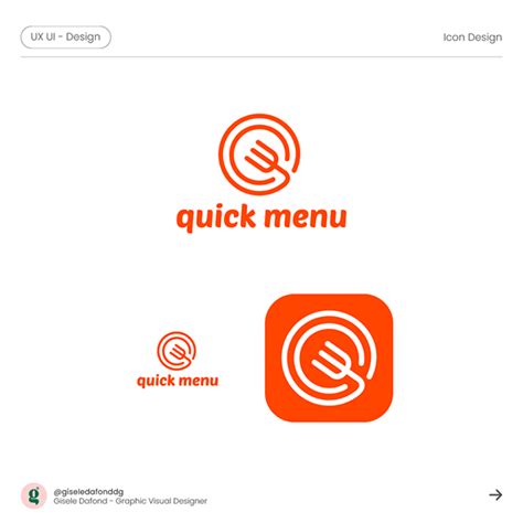 Quick Menu App UX UI Design Behance Quick Menu App UX UI Design Behance