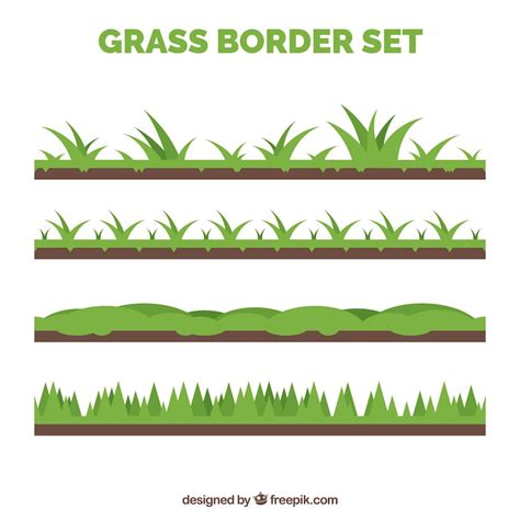 Grass 2d Vectors Download Free High Quality Vectors From Freepik