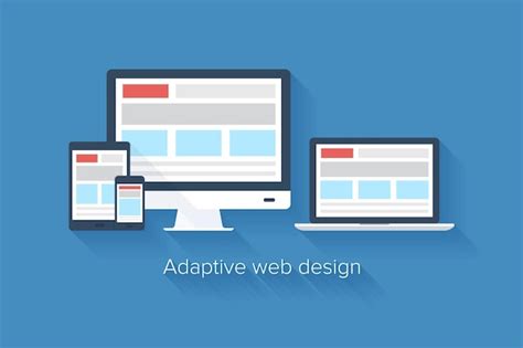 Premium Vector Adaptive Web Design