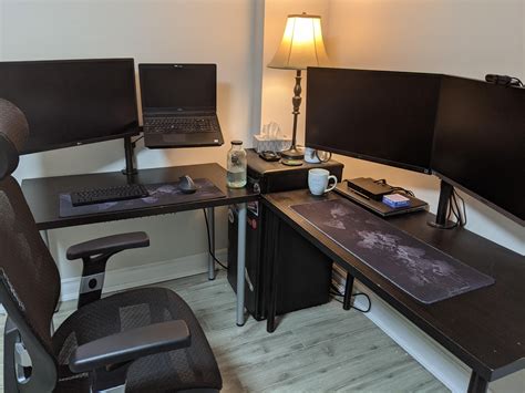 Wfh Software Dev Business On The Right Pleasure On The Left Rbattlestations
