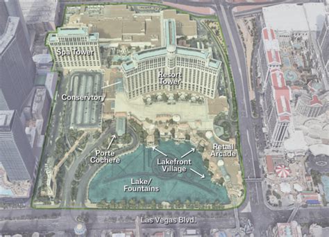 Bellagio Las Vegas Floor Plan