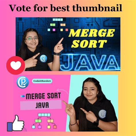 Code At Random On Linkedin Ui Technology Thumbnail Mergesort Java