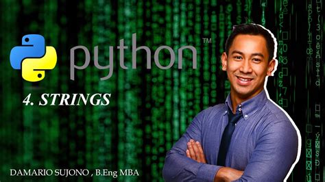 Python Programming Strings Episode 4 Quotation Marks Rule English And Indonesian Sub