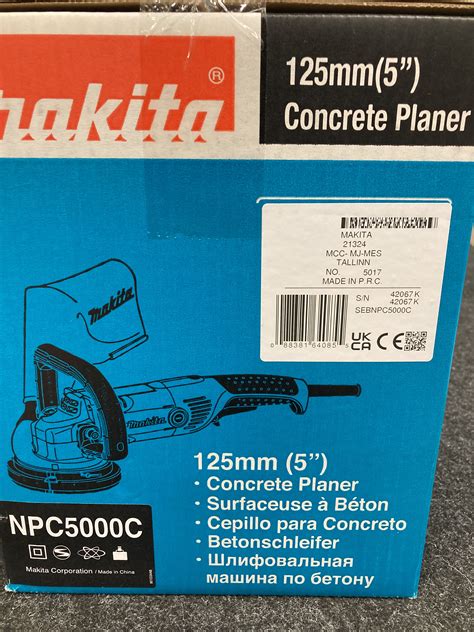 Concrete Slip Makita Npc5000c Ps Auction We Value The Future Largest In Net Auctions