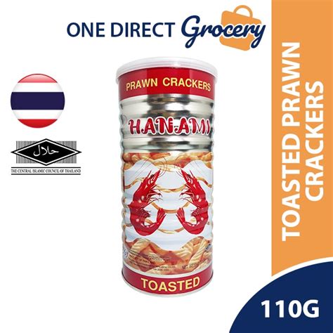 Hanami Halal Prawn Crackers Snack 110g Healthy Snack Thailand Product Shopee Malaysia